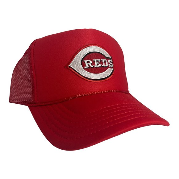 OTTO | Accessories | New Vintage Style Cincinnati Reds Logo Red Trucker ...